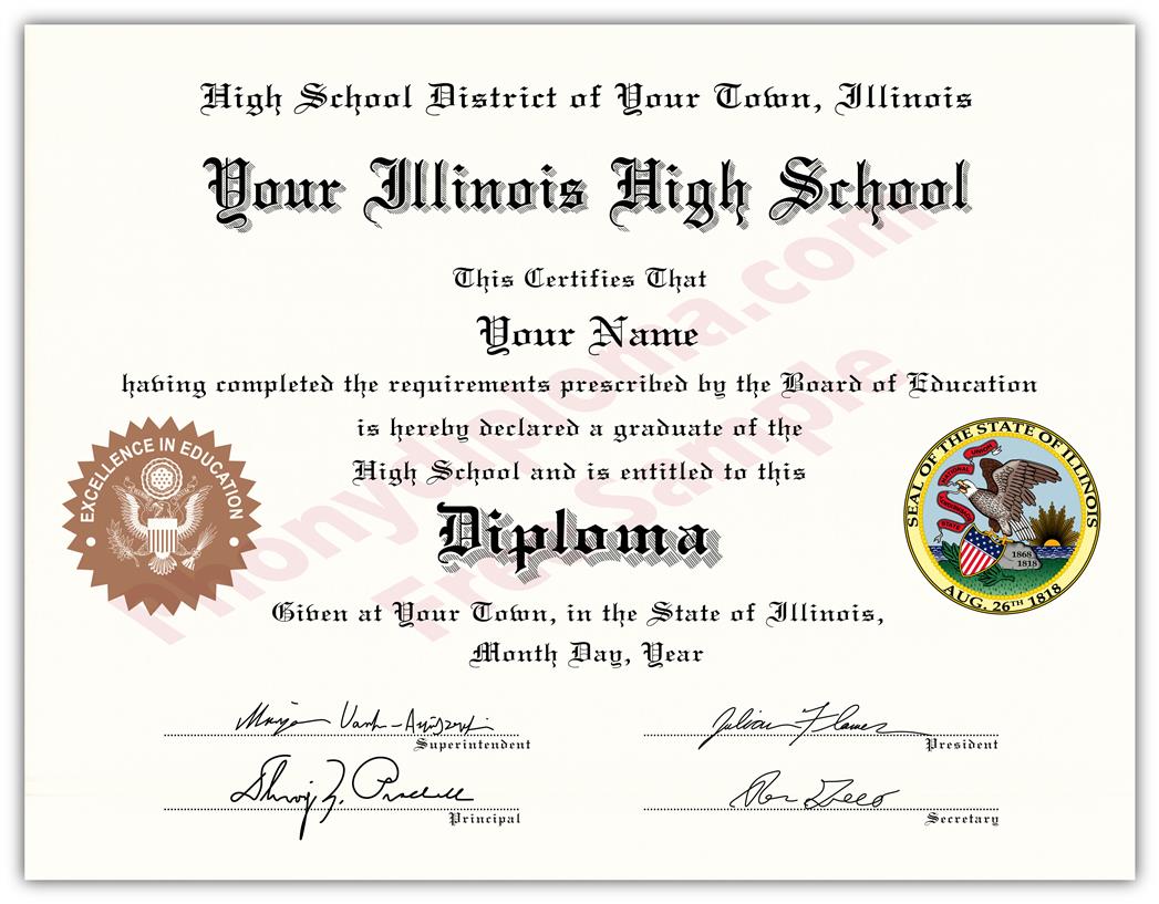 High School Fake Diplomas, Fake High School Degrees And Transcripts ...