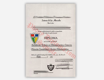 Fake Spanish Diploma Samples - PhonyDiploma.com